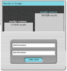 Google fight, pelea de resultados de busqueda | Tecno Compu